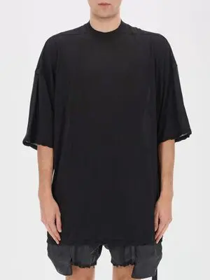Rick Owens Cotton Oversized T-shirt - Black