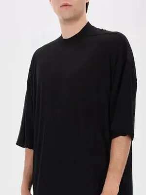 Rick Owens Cotton Oversized T-shirt - Black