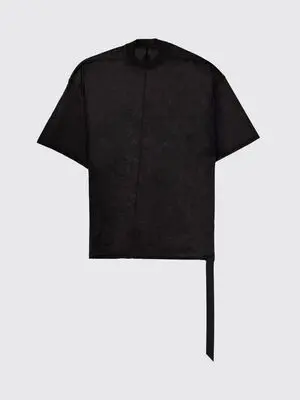 Rick Owens Cotton Oversized T-shirt - Black