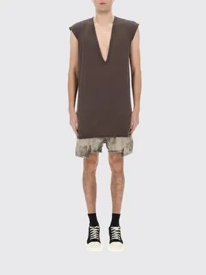 Rick Owens Cotton Oversized T-shirt - Grey