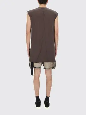 Rick Owens Cotton Oversized T-shirt - Grey