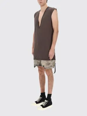 Rick Owens Cotton Oversized T-shirt - Grey