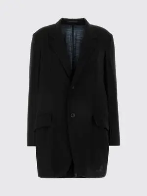 Y’s Single-breasted Blazer In Rayon And Cupro With Classic Lapels