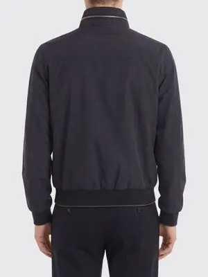 MOORER Tanner-at Polyester Bomber Jacket
