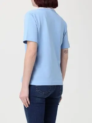 FAY Cotton Polo Shirt - Gnawed Blue