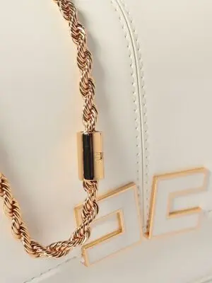 Elisabetta Franchi Faux Leather Bag With Monogram