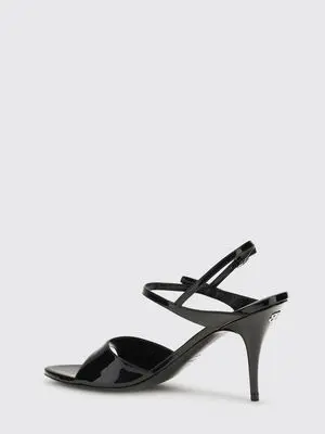 Balenciaga Avenue Patent Leather Stiletto Sandals