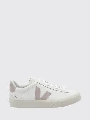 VEJA Trainers With Contrast V Logo - White