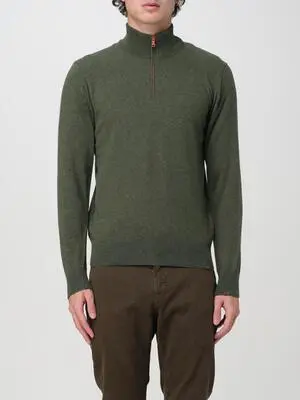 Paul & Shark Quarter Zip Jumper - Green