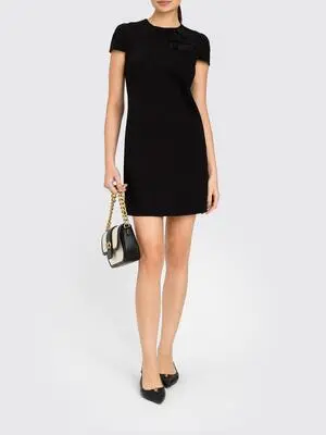 TWINSET Viscose Sheath Dress With Embroidery