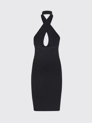Federica Tosi Halterneck Mini Dress - Black