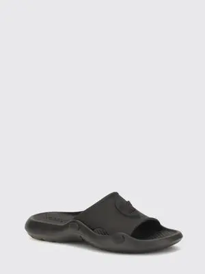 Versace Medusa Rubber Slides With Embossed Logo And Open Toe