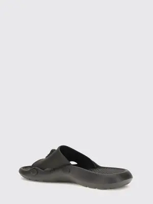 Versace Medusa Rubber Slides With Embossed Logo And Open Toe