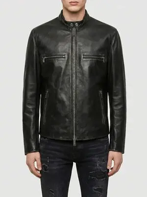 Dsquared2 Leather Biker Jacket