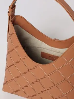 Furla Goccia Perforated Leather Bag By