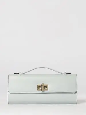 Furla Clara Leather Clutch - Blue