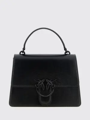 Pinko Love One Classic Leather Bag - Black