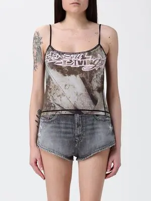 DIESEL® T-uca Viscose Tank Top - Red