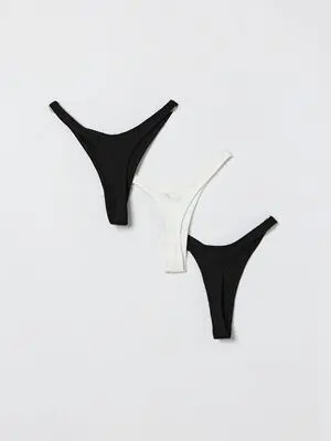 DIESEL® Set Of 3 Logo Stretch Cotton Thongs