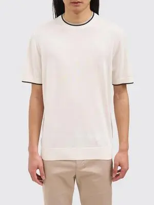 PAOLO PECORA Cotton And Silk Knit Sweater - White