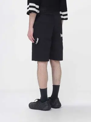 DISCLAIMER Cotton Shorts With Logo Detail
