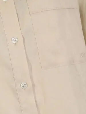 Max Mara Long-sleeve Linen Shirt