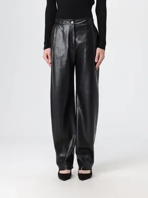 Pinko Tailored Wide Leg Trousers - Black