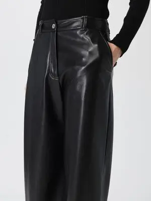 Pinko Tailored Wide Leg Trousers - Black