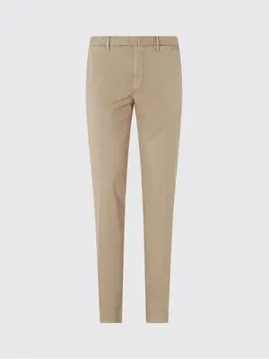 SANTANIELLO Gabardine Chino Trousers - Beige