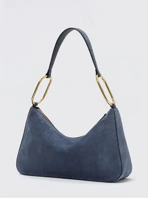TWINSET Suede Bag - Blue