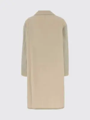 Y’s Long Cotton Trench Coat - Beige