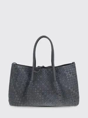 Bottega Veneta Pinacoteca Woven Suede Bag - Indigo