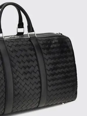 Bottega Veneta Woven Leather Travel Bag