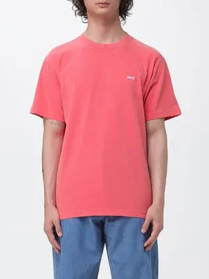 Obey Cotton T-shirt With Logo - Red