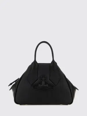 VIVIENNE WESTWOOD Yasmine Leather Handbag - Black