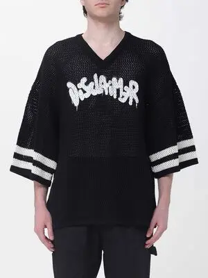 DISCLAIMER Perforated Cotton Knit - Black