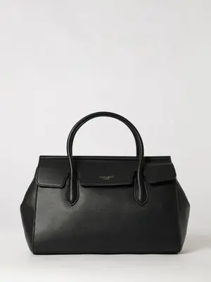 TWINSET Grained Faux Leather Bag - Black