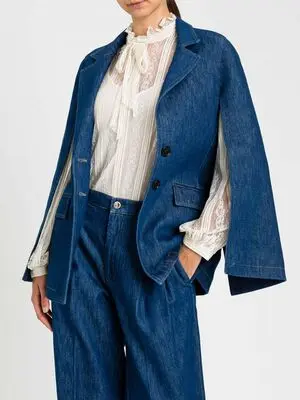 TWINSET Single-breasted Cape Blazer