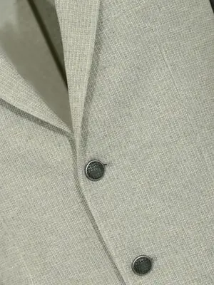 Tagliatore Single-breasted Blazer In Cotton Blend With Peak Lapels