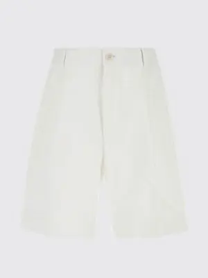Brioni Tailored Linen And Cotton Blend Shorts