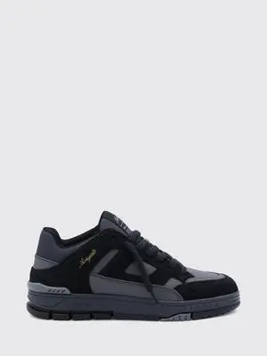 Axel Arigato Area Lo Fluffy Leather Sneakers - Black
