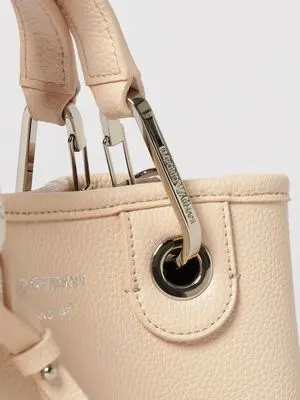 Emporio Armani Textured Leather Top Handle Bag