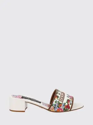 Dolce & Gabbana Heeled Sandals Colour - White