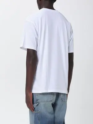 Carhartt Work In Progress Madison Cotton T-shirt With Embroidered Logo On The Chest