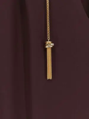 Elisabetta Franchi Crêpe Blouse - Brown