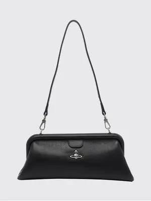 VIVIENNE WESTWOOD Jane Leather Bag - Black