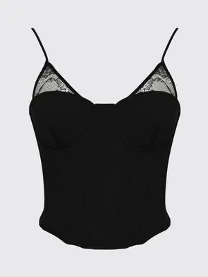 Patrizia Pepe Crêpe Bustier Top