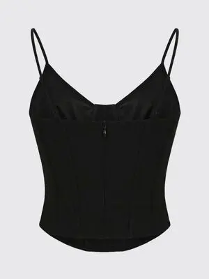Patrizia Pepe Crêpe Bustier Top