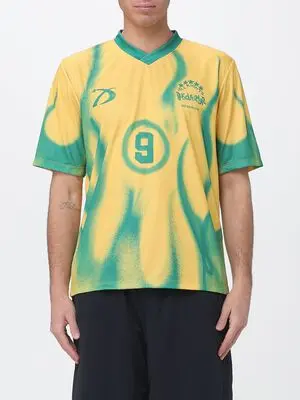DISCLAIMER T-shirt With Logo - Yellow