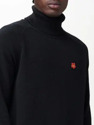 Kenzo Embroidered Turtleneck Sweater